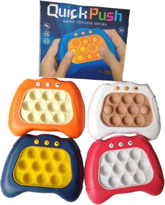 Fidget Memory Match Game - Quick Push - Game Console Series - Pop-it ...