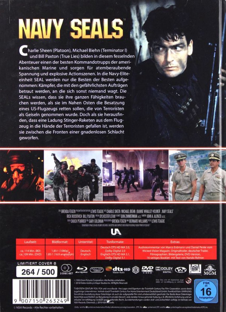 Navy Seals [Blu-Ray] (Blu-ray), Joanne Whalley | Dvd's | bol.com