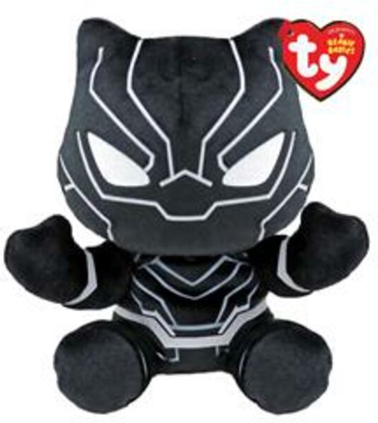 TY Beanie Babies Marvel Black Panther Soft 15 cm | bol
