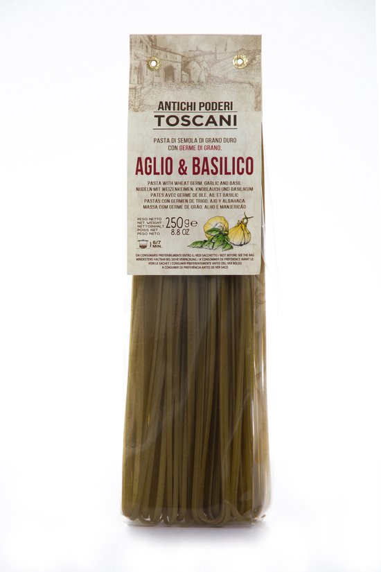 Pasta Morelli Italiaanse Pasta Garlic and Basil - 250 gram | bol
