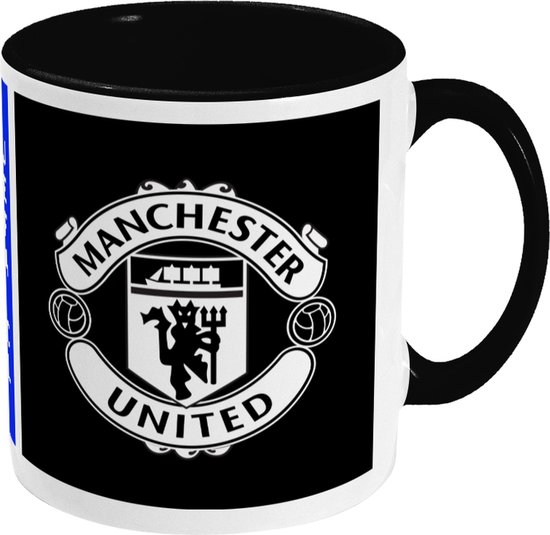 Manchester United Mok - Logo - Koffiemok - Manchester - UEFA ...
