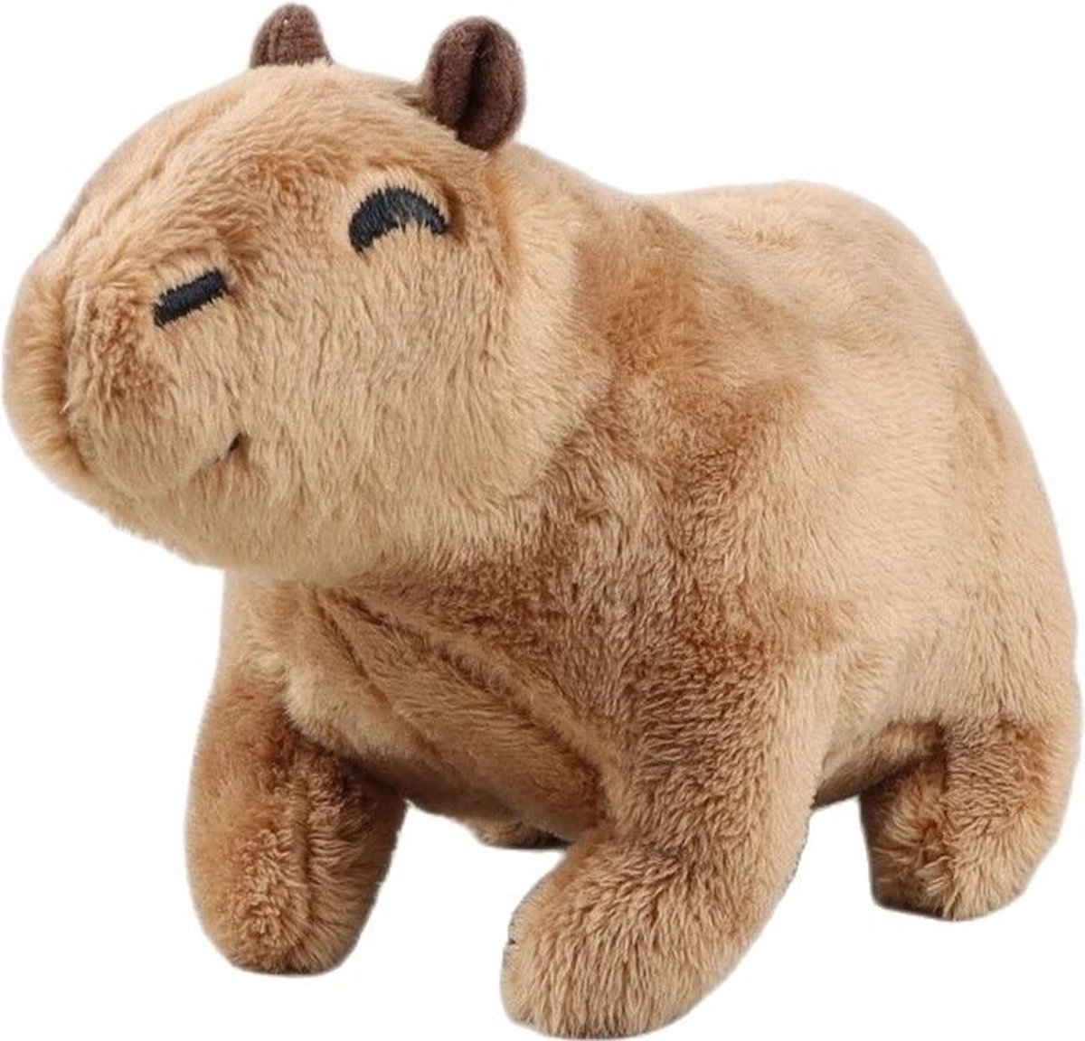 Capybara Knuffel 19 cm - Capibara Pluche - Bruin - Zachte Capibara ...