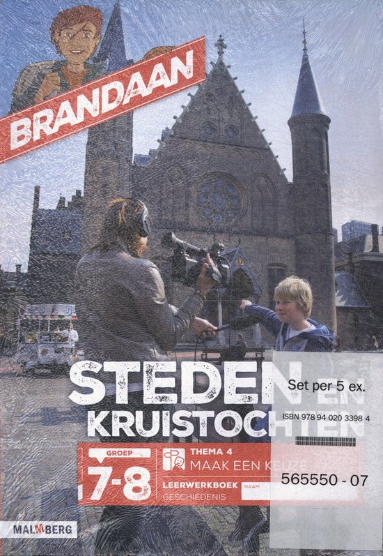 Brandaan 2(5 ex) groep 7-8 thema 4 Leerwerkboek | 9789402033984 | N. van Beusekom | Boeken | bol