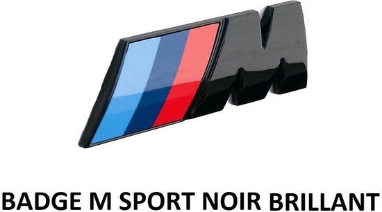 M Sport Badge Emblème Tronc Logo M Sport 7.3*2.6cm Autocollant M Tous ...