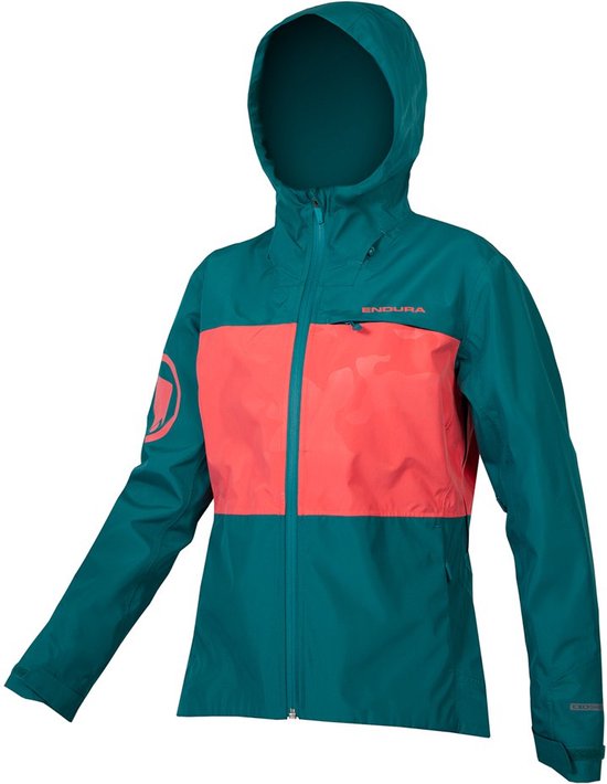 Endura Singletrack Ii Jasje Groen,Rood M Vrouw | bol