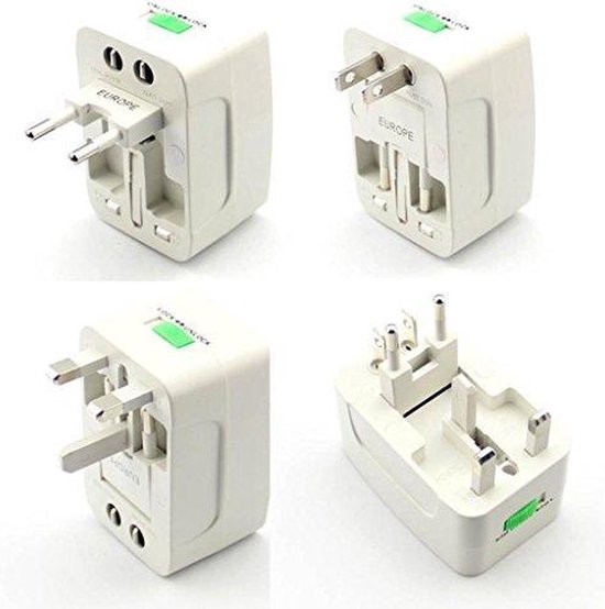All-IN-ONE International Travel Adapter - QA-100 - Verloop stekker ...