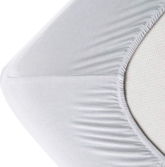 Lovéron - Katoen - Hoeslaken - Lits-jumeaux - 160x200 cm - Wit | bol