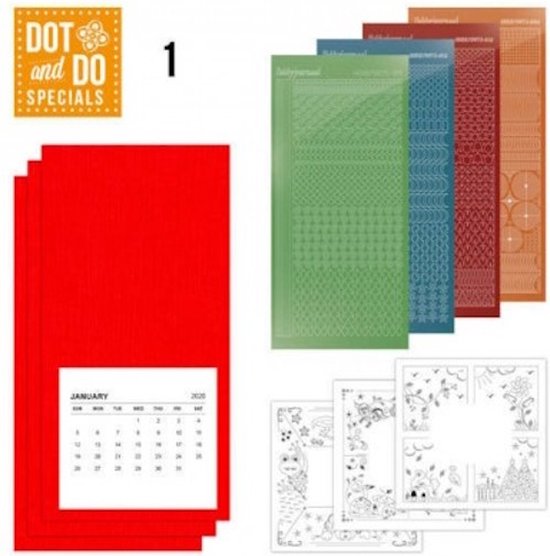 Dot and Do Special Calander set 1 - Four seasons | bol
