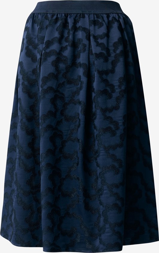 Mexx A-line Jacquard Rok Dames - Navy - Maat L | bol