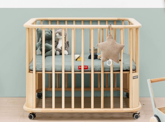 Bopita Caro box incl. wielen - Naturel | bol