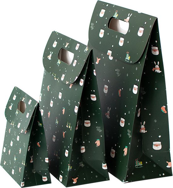 Kerstverpakking Kerst Zakjes Verpakking Kerstdecoratie Kerst Cadeau ...