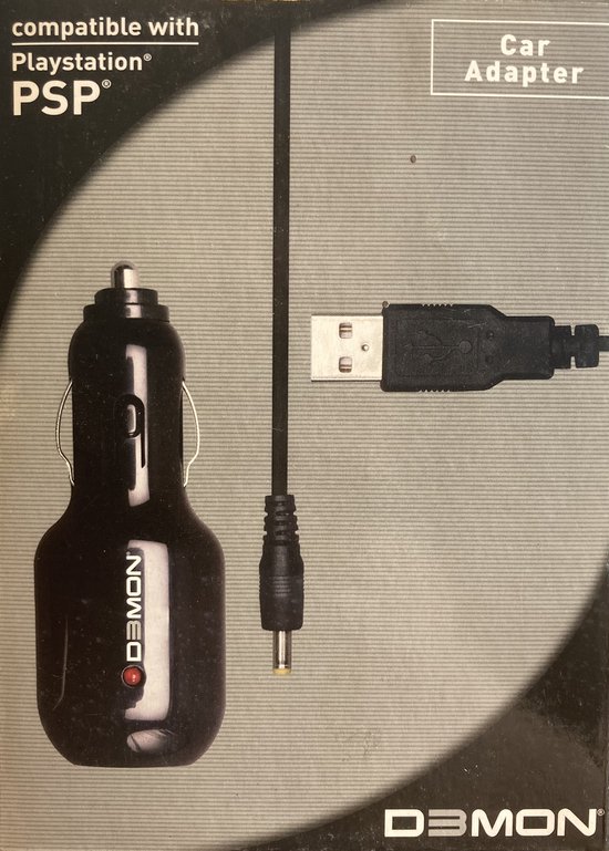 D3MON Car Adapter voor Playstation Portable - Auto Adapter voor PSP | bol