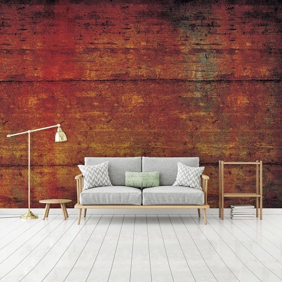 Fotobehang - Vlies Behang - Roest - 312 x 219 cm | bol