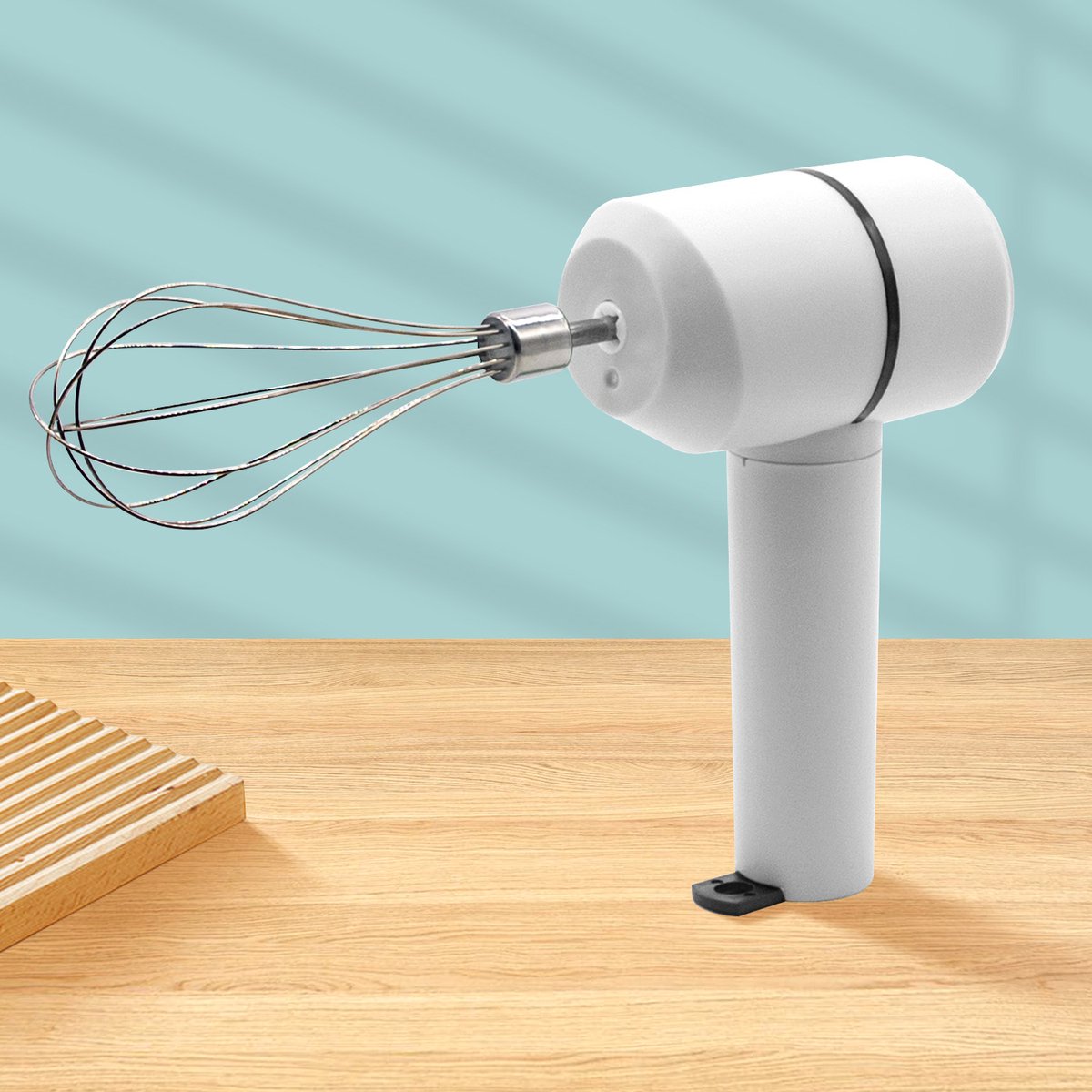 Draadloze handmixer - Ei Klopper - Melkklopper - Taart - Mini garde ...