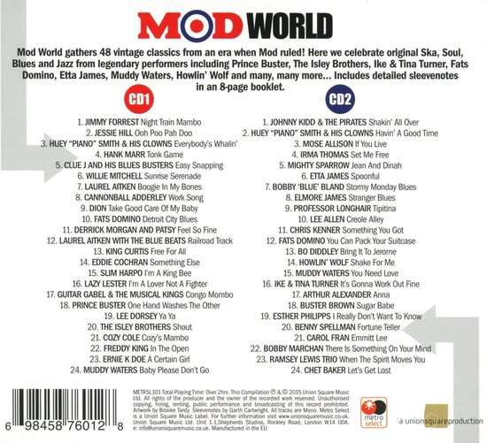 Various Artists - Mod World (2 CD), various artists | Muziek | bol