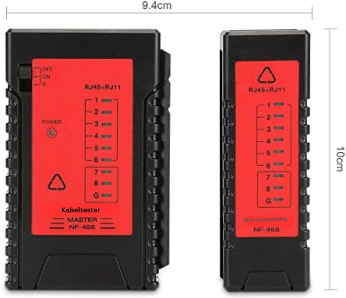 Gratyfied Netwerk tester - UTP tester - Lan tester | bol.com