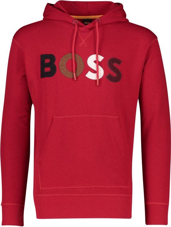 Hugo Boss sweater rood Wecolourfleece - 3XL | bol