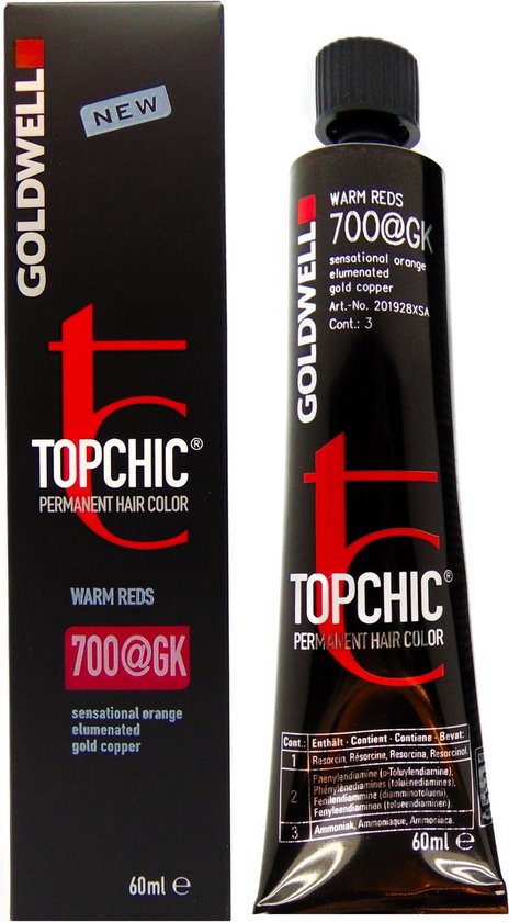 Goldwell Topchic The Red Collection Hair Color Tube 7OO@GK 60ml | bol