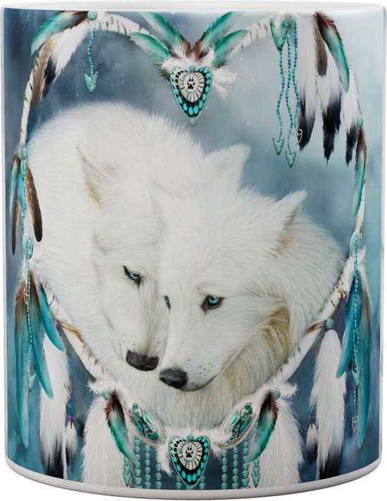 Wolf Heart Of A World DC - Mok 440 ml | bol