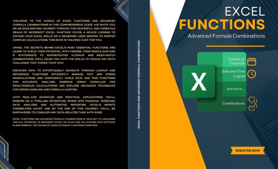Excel Functions and Formula Combinations (ebook), Kiet Huynh | 9781088268131 | Boeken | bol