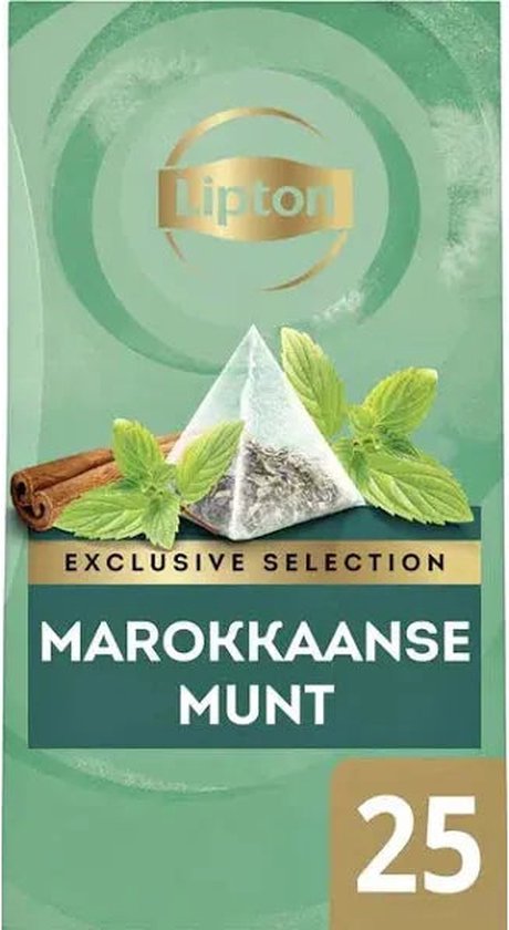 Thee lipton exclusive marokkaanse munt - 6 stuks | bol
