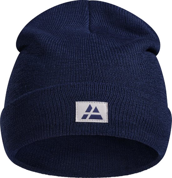 DANISH ENDURANCE Beanie van Gerecycelde Materialen - Gebreid - Blauw | bol