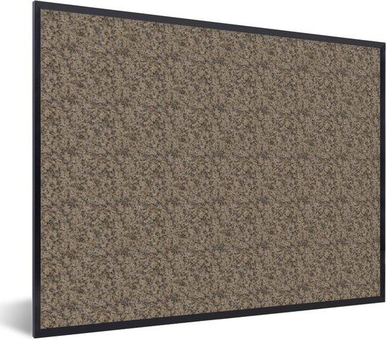 Fotolijst incl. Poster - Patroon - Graniet - Steen - 40x30 cm ...