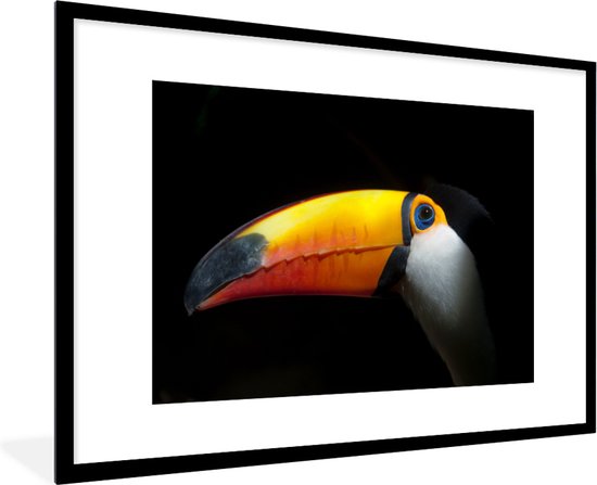 Fotolijst incl. Poster - Toekan - Vogel - Snavel - 90x60 cm ... Fotolijst incl. Poster - Toekan - Vogel - Snavel - 90x60 cm ...