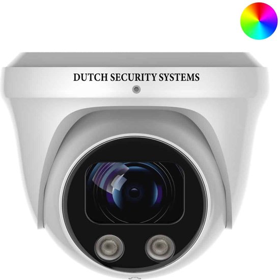 Beveiligingscamera - Full Color Dome Camera - UltraHD 4K - Sony 8MP ...