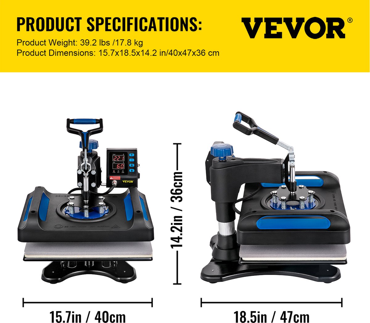Transferpers - Sublimatie Printer - Heat Press Machine - Drukpers ...
