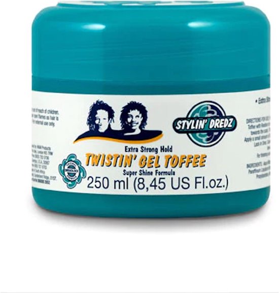 Styling Dredz Twisting Gel Toffee 250ml. | bol