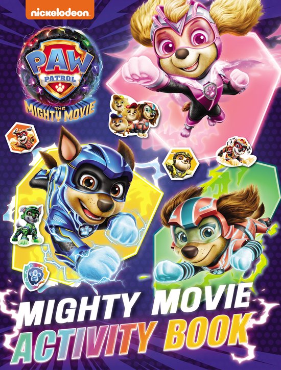PAW Patrol Mighty Movie Sticker Activity Book, PAW Patrol ...