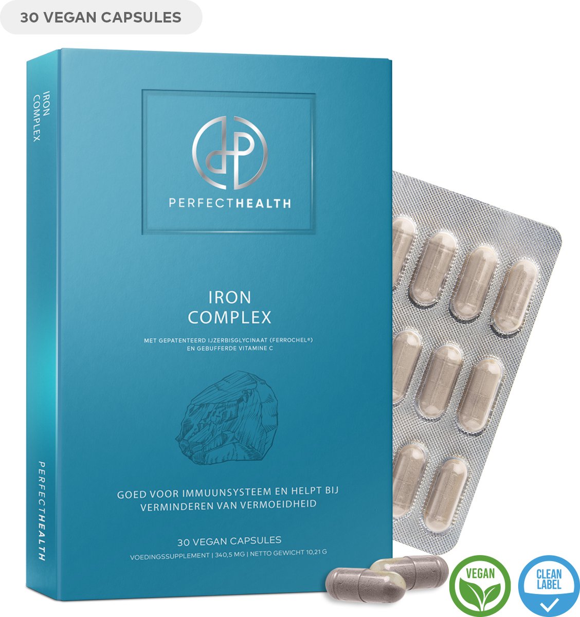 Perfect Health - Iron Complex - Tegen vermoeidheid – Gebufferede ...