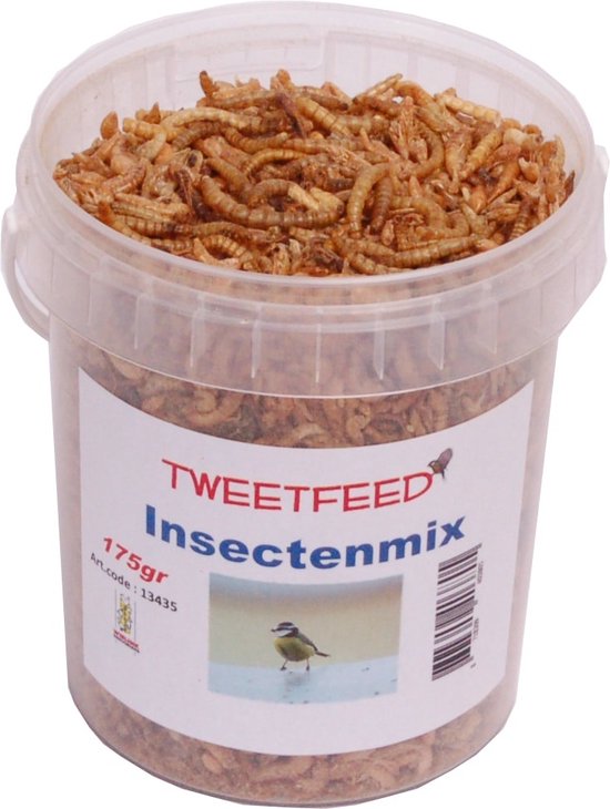 Insectenmix emmer - Kip - Versnaperingen - Andere dieren - Vogelvoer | bol