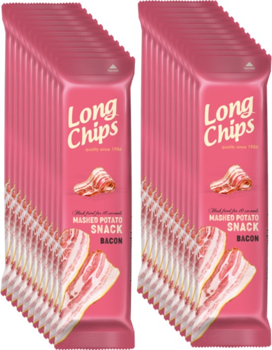 Long Chips Bacon 20x75gr | bol
