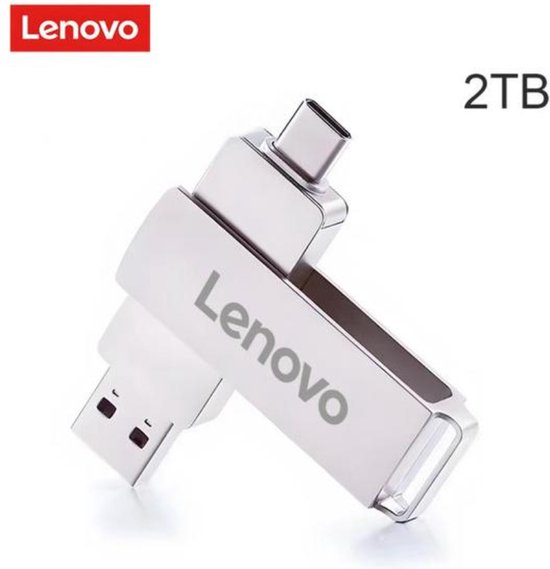 Lenovo Dual Drive 2TB - USB C - USB - 2TB USB - 2TB USB C | bol