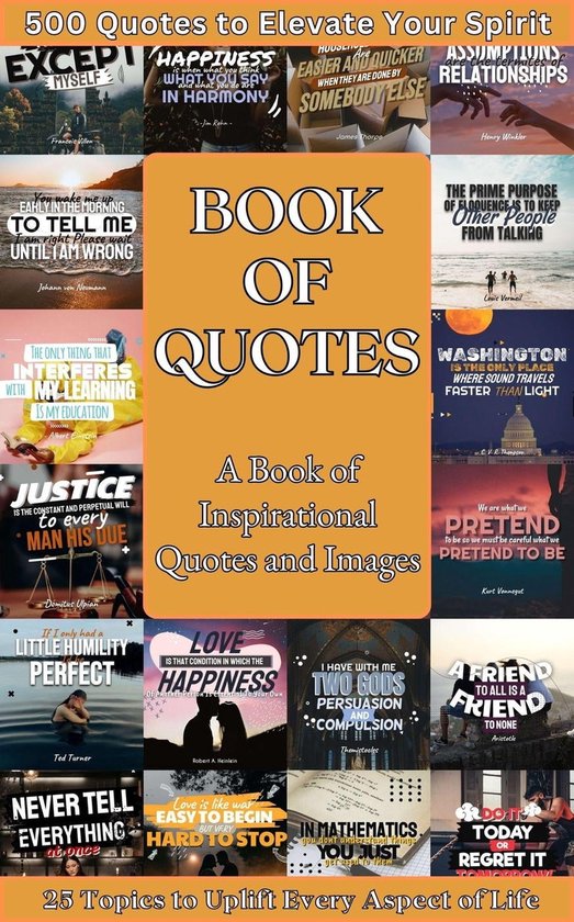 Book of Quotes: Inspirational Quotes with Images (ebook), Ferdy Saitta ...