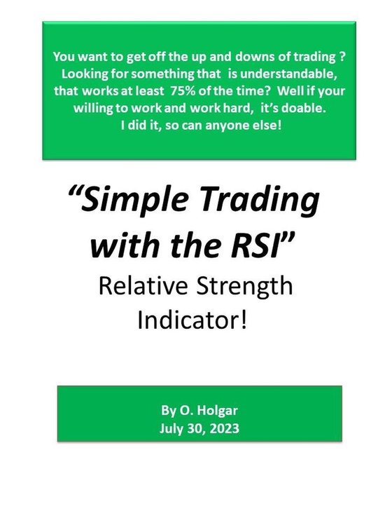 Simple Trading With The RSI (ebook), O. Holgar | 9798223268413 | Boeken ...