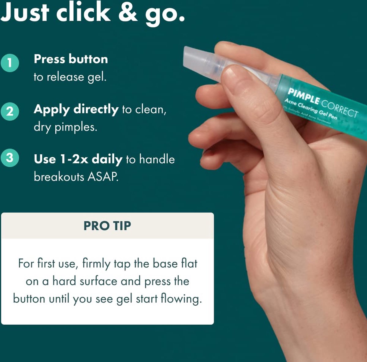 Hero Cosmetics, Pimple Correct, Acne Clearing Gel Pen, | bol.com