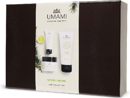 Umami - Woody Lemons Body Care Gift Set | bol