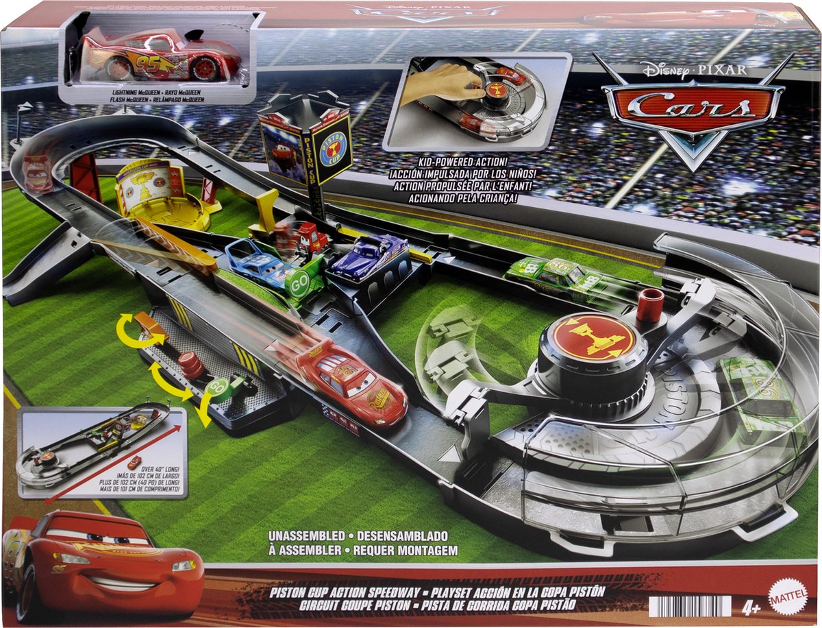 Disney en Pixar Cars - Piston Cup - Racebaan - Speelset | bol