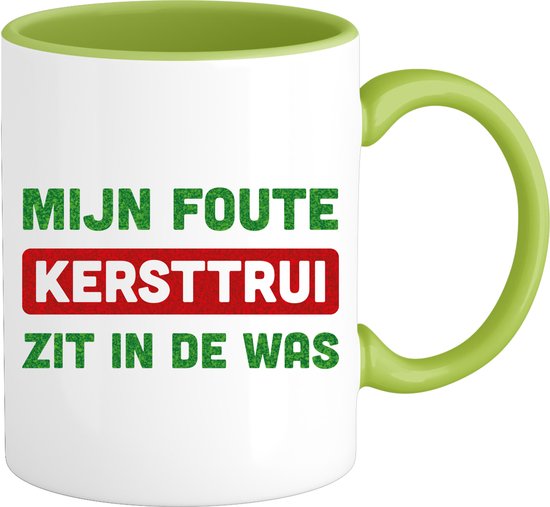 Mijn foute kersttrui zit in de was - Foute Kersttrui Kerstcadeau ...