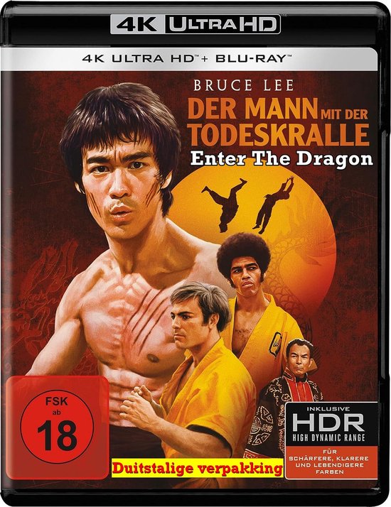 Enter The Dragon 50th Anniversary [1973] [4k Ultra Hd Blu Ray