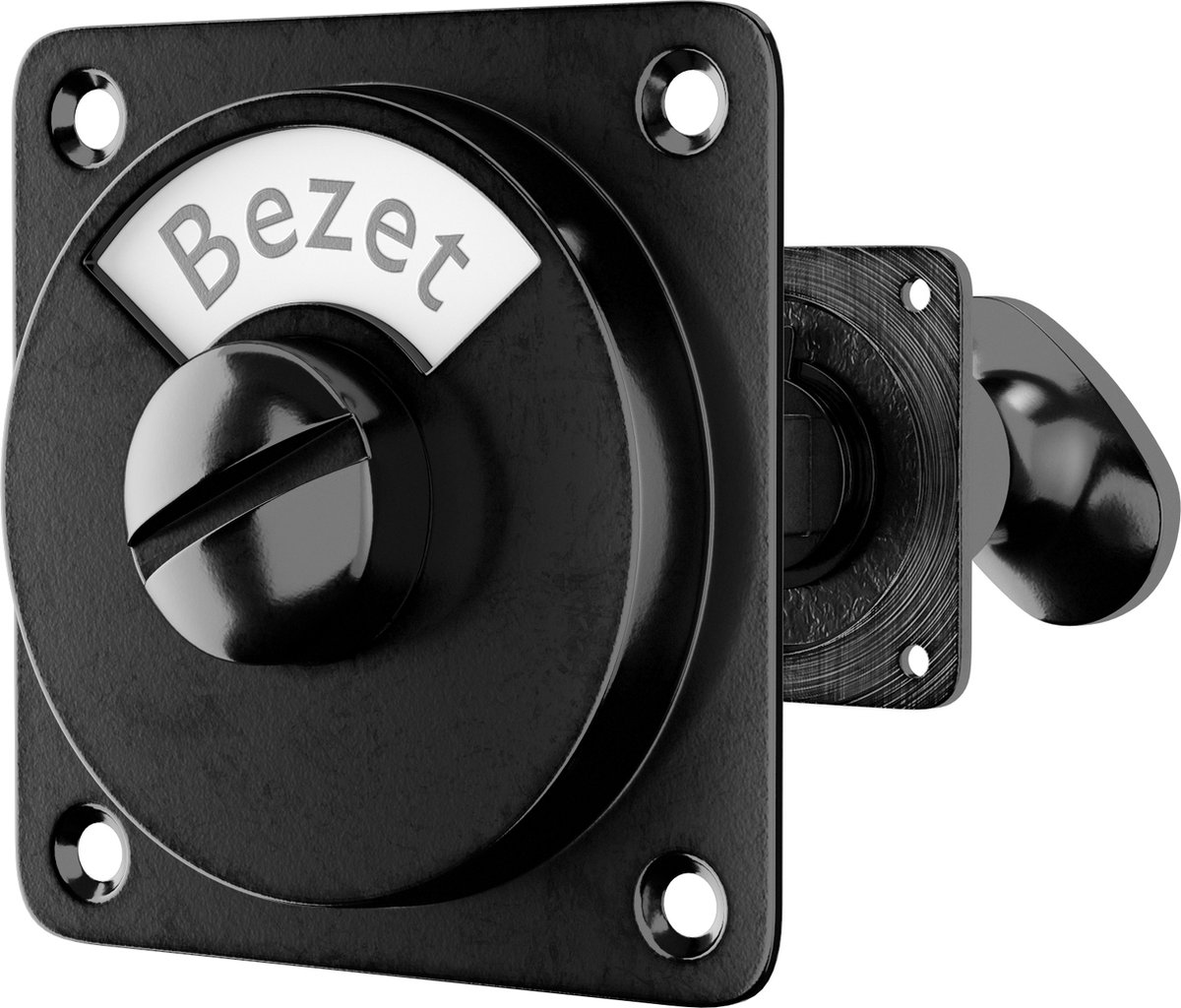 Moderne deurklink met WC slot en binnenwerk | bol.com