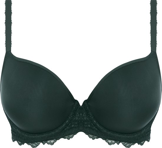 Voorgevormde bh Wacoal lace perfection botanical green 75D | bol