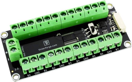 TinkerForge 2114 IO-16 Bricklet 2.0 I/O module TinkerForge | bol