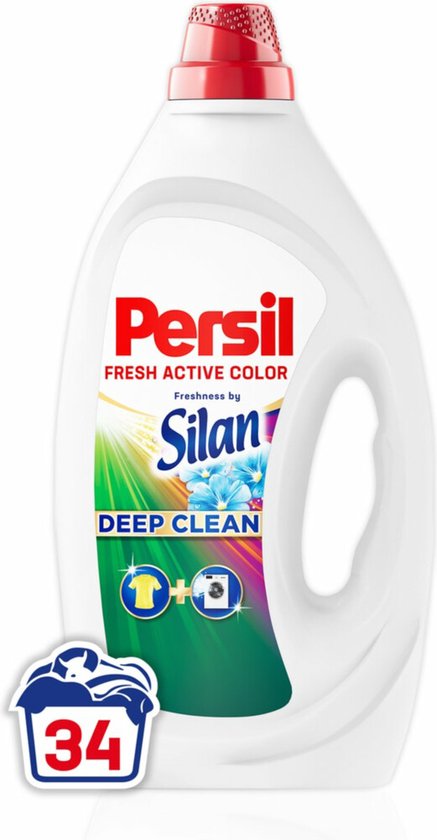 Persil Wasmiddel Gel 34 Wasbeurten Color Freshness by Silan 1,53 liter ...