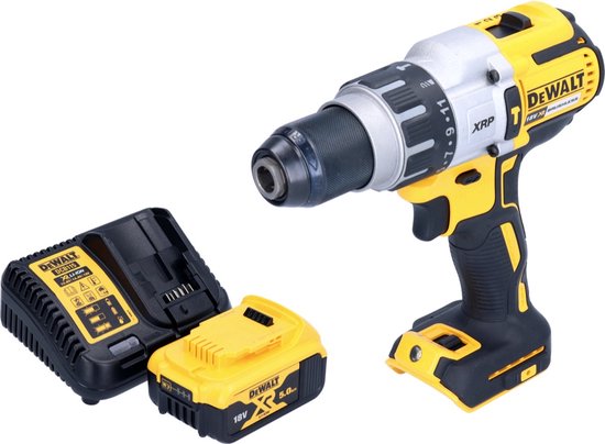 DeWalt DCD 996 P1 accu-klopboormachine 18 V 95 Nm borstelloos + 1x accu ...
