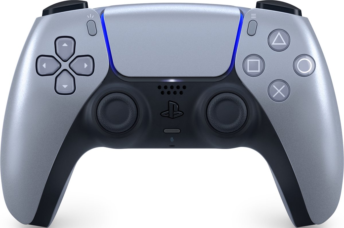 Sony PS5 DualSense draadloze controller - Sterling Silver | bol.com