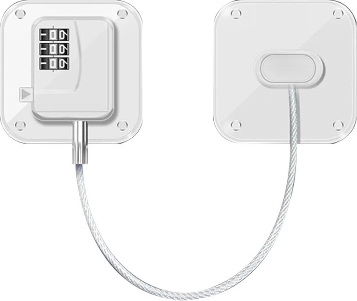 BaykaDecor - Premium Veiligheid Slot Deur Met Code - Kinderslot Kastjes ...